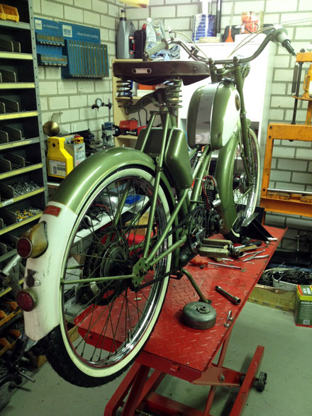 Mobylette Kaptein S3A - 1957